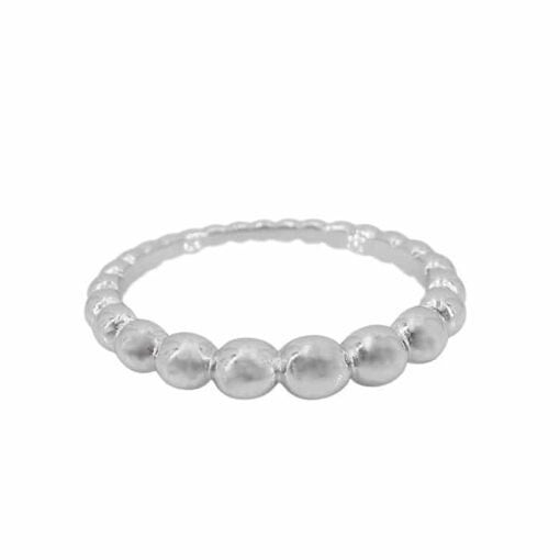 silver bubble ring | seb & silver co.